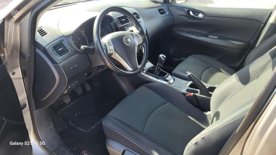 Pelēks Nissan Pulsar 2016 Šauļi, ar dzinēja tilpumu 1.46 L un nobraukumu 250 tūkst. km par 4650 €, foto 13 vietnē AUTOMOTO.COM.LV
