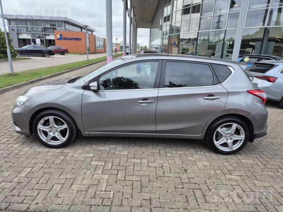Grey Nissan Pulsar 2016 in Liepaja, with an engine capacity of 1.20 L and mileage of 112 thousand km for 5990 €, photo 5 on AUTOMOTO.COM.LV
