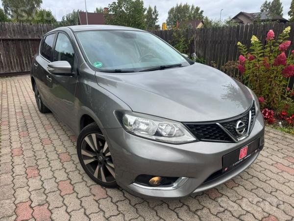 Grey Nissan Pulsar 2016 in Ogre, with an engine capacity of 1.20 L and mileage of 101 thousand km for 6500 €, photo 1 on AUTOMOTO.COM.LV