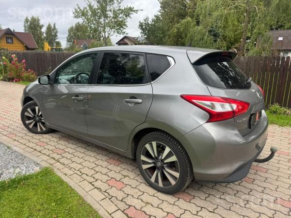 Grey Nissan Pulsar 2016 in Ogre, with an engine capacity of 1.20 L and mileage of 101 thousand km for 6500 €, photo 6 on AUTOMOTO.COM.LV