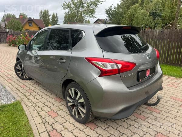 Grey Nissan Pulsar 2016 in Ogre, with an engine capacity of 1.20 L and mileage of 101 thousand km for 6500 €, photo 7 on AUTOMOTO.COM.LV