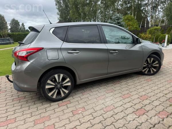 Grey Nissan Pulsar 2016 in Ogre, with an engine capacity of 1.20 L and mileage of 101 thousand km for 6500 €, photo 10 on AUTOMOTO.COM.LV