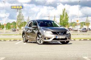 Pelēks Nissan Pulsar 2017 Rīga, ar dzinēja tilpumu 1.20 L un nobraukumu 121 tūkst. km par 6990 €, foto 3 vietnē AUTOMOTO.COM.LV
