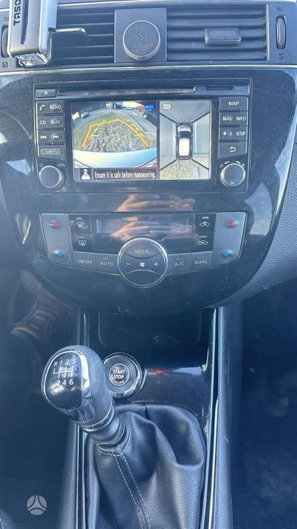 Grey Nissan Pulsar 2017 in Vilnius, with an engine capacity of 1.46 L and mileage of 200 thousand km for 4550 €, photo 9 on AUTOMOTO.COM.LV