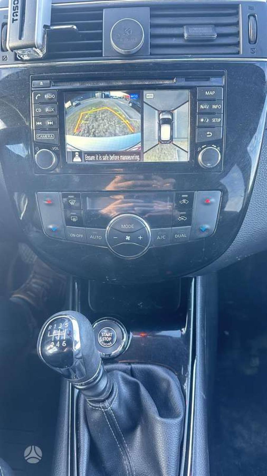 Pelēks Nissan Pulsar 2017 Viļņa, ar dzinēja tilpumu 1.46 L un nobraukumu 200 tūkst. km par 4550 €, foto 10 vietnē AUTOMOTO.COM.LV