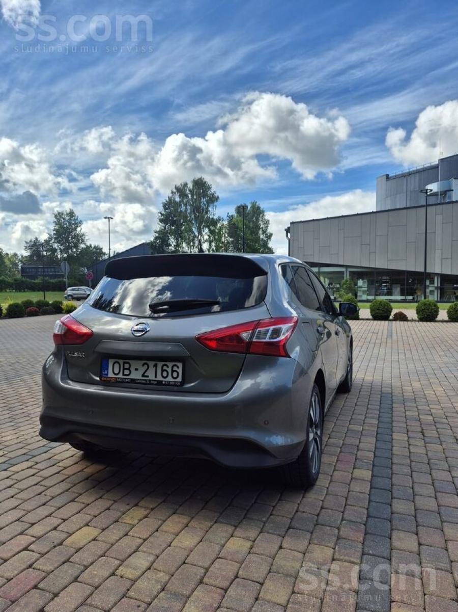 Nissan Pulsar 2017 in Riga, with an engine capacity of 1.20 L and mileage of 120 thousand km for 6600 €, photo 6 on AUTOMOTO.COM.LV