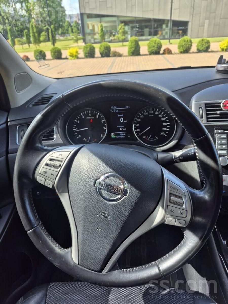 Nissan Pulsar 2017 in Riga, with an engine capacity of 1.20 L and mileage of 120 thousand km for 6600 €, photo 8 on AUTOMOTO.COM.LV