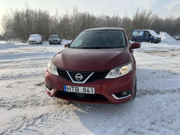 Sarkans Nissan Pulsar 2015 Raseiniai, ar dzinēja tilpumu 1.20 L un nobraukumu 147 tūkst. km par 4850 €, foto 1 vietnē AUTOMOTO.COM.LV
