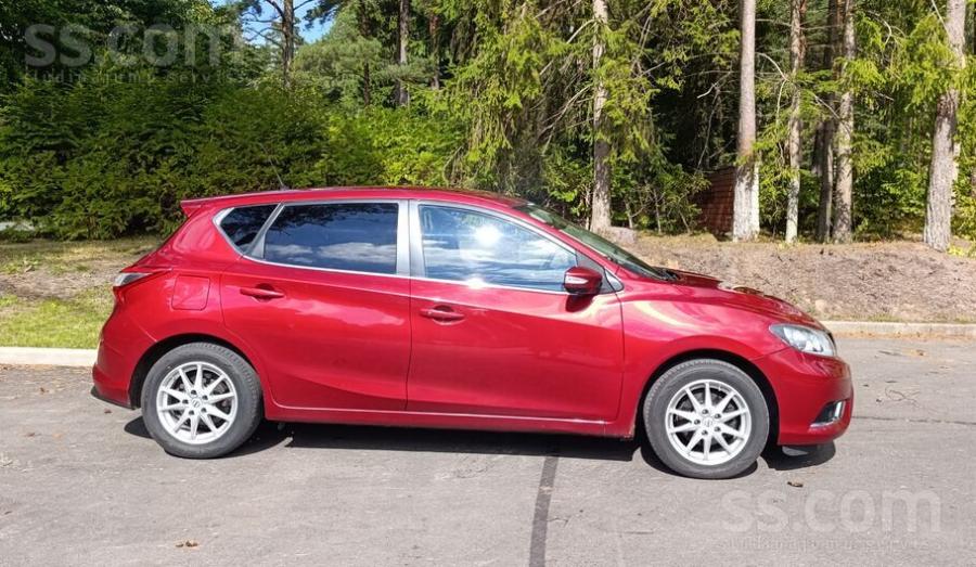 Sarkans Nissan Pulsar 2015 Rīga, ar dzinēja tilpumu 1.20 L un nobraukumu 156 tūkst. km par 5350 €, foto 4 vietnē AUTOMOTO.COM.LV
