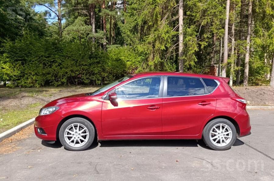 Sarkans Nissan Pulsar 2015 Rīga, ar dzinēja tilpumu 1.20 L un nobraukumu 156 tūkst. km par 5350 €, foto 8 vietnē AUTOMOTO.COM.LV