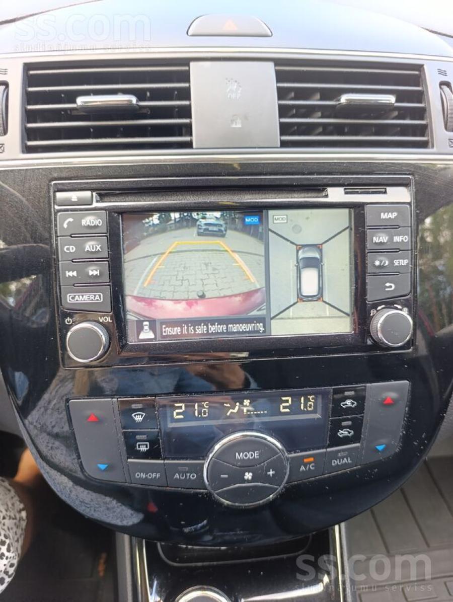 Sarkans Nissan Pulsar 2015 Rīga, ar dzinēja tilpumu 1.20 L un nobraukumu 156 tūkst. km par 5350 €, foto 9 vietnē AUTOMOTO.COM.LV