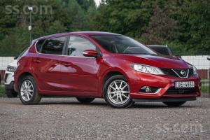 Sarkans Nissan Pulsar 2015 Rīga, ar dzinēja tilpumu 1.20 L un nobraukumu 152 tūkst. km par 5480 €, foto 3 vietnē AUTOMOTO.COM.LV