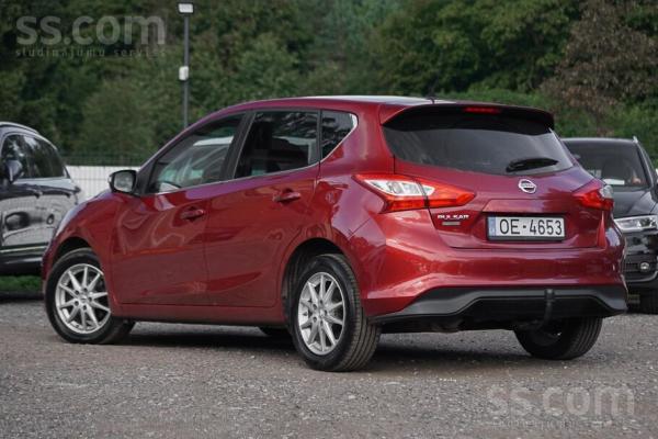 Sarkans Nissan Pulsar 2015 Rīga, ar dzinēja tilpumu 1.20 L un nobraukumu 152 tūkst. km par 5480 €, foto 4 vietnē AUTOMOTO.COM.LV