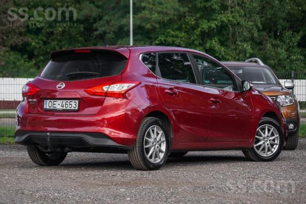 Sarkans Nissan Pulsar 2015 Rīga, ar dzinēja tilpumu 1.20 L un nobraukumu 152 tūkst. km par 5480 €, foto 5 vietnē AUTOMOTO.COM.LV