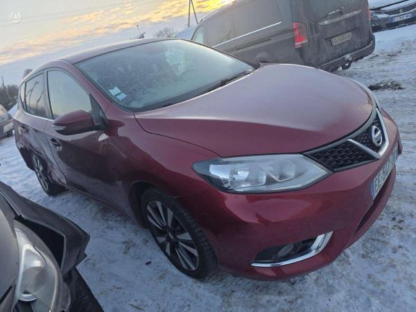 Sarkans Nissan Pulsar 2016 Tauragė, ar dzinēja tilpumu 1.46 L un nobraukumu 152 tūkst. km par 4200 €, foto 1 vietnē AUTOMOTO.COM.LV