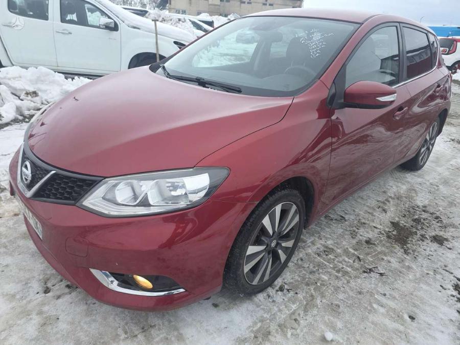 Sarkans Nissan Pulsar 2016 Tauragė, ar dzinēja tilpumu 1.46 L un nobraukumu 152 tūkst. km par 4950 €, foto 1 vietnē AUTOMOTO.COM.LV