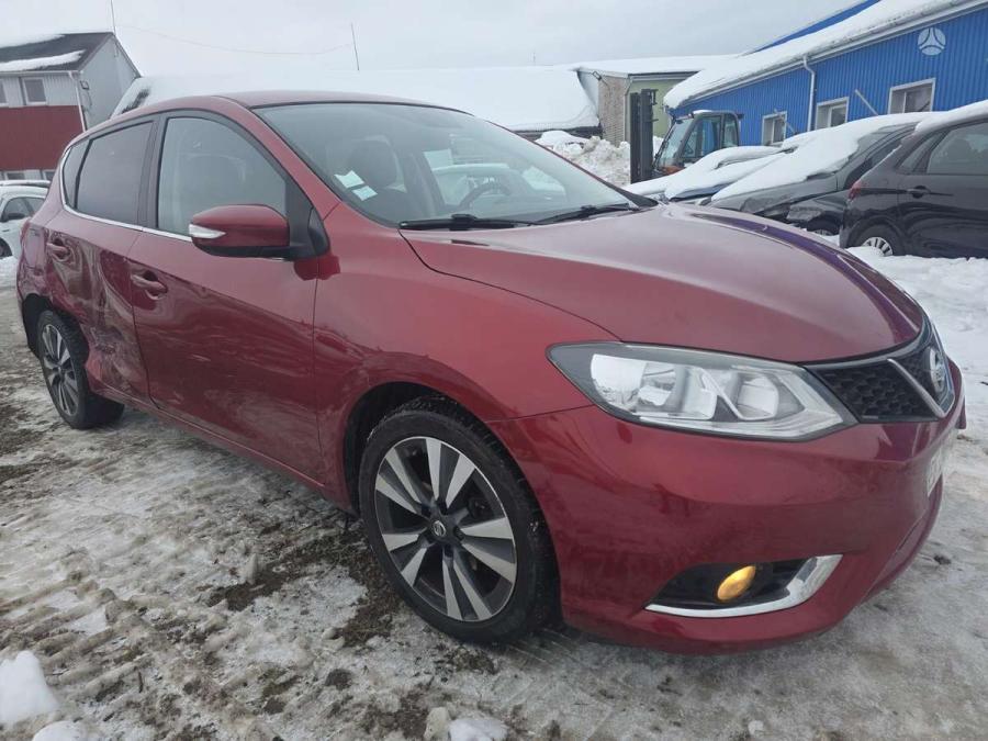 Sarkans Nissan Pulsar 2016 Tauragė, ar dzinēja tilpumu 1.46 L un nobraukumu 152 tūkst. km par 4950 €, foto 3 vietnē AUTOMOTO.COM.LV