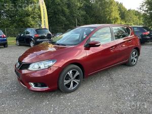 Sarkans Nissan Pulsar 2016 Limbaži, ar dzinēja tilpumu 1.20 L un nobraukumu 196 tūkst. km par 5550 €, foto  vietnē AUTOMOTO.COM.LV
