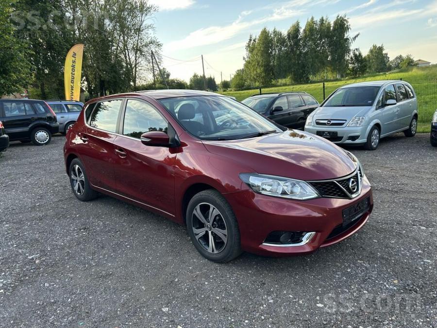 Sarkans Nissan Pulsar 2016 Limbaži, ar dzinēja tilpumu 1.20 L un nobraukumu 196 tūkst. km par 5550 €, foto 4 vietnē AUTOMOTO.COM.LV