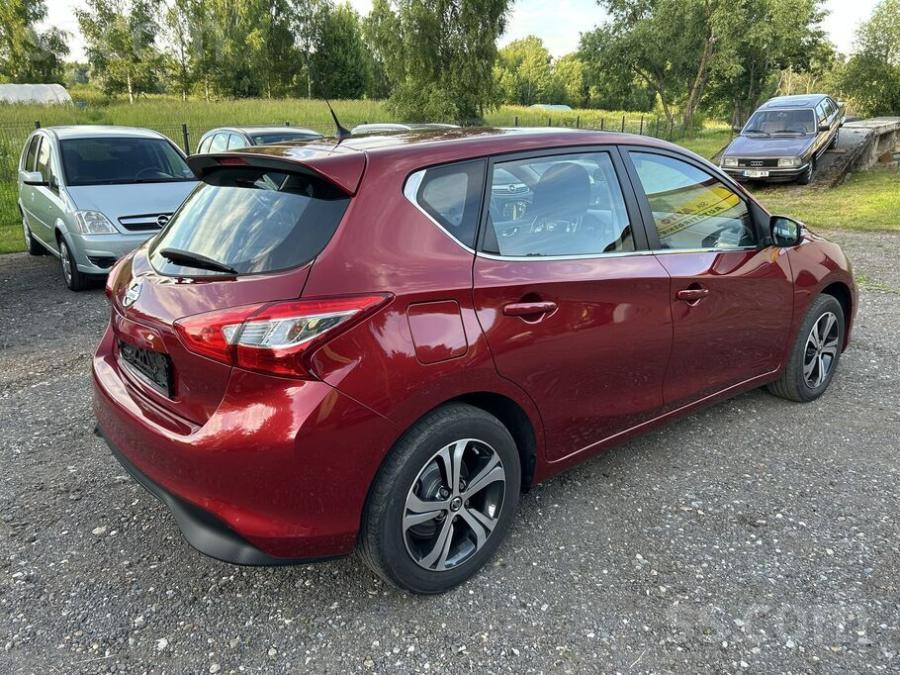 Sarkans Nissan Pulsar 2016 Limbaži, ar dzinēja tilpumu 1.20 L un nobraukumu 196 tūkst. km par 5550 €, foto 5 vietnē AUTOMOTO.COM.LV