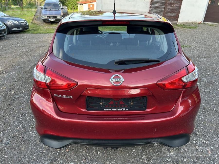 Sarkans Nissan Pulsar 2016 Limbaži, ar dzinēja tilpumu 1.20 L un nobraukumu 196 tūkst. km par 5550 €, foto 6 vietnē AUTOMOTO.COM.LV
