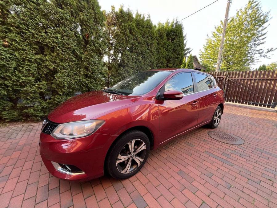 Red Nissan Pulsar 2016 in Vilnius, with an engine capacity of 1.20 L and mileage of 92 thousand km for 5400 €, photo 1 on AUTOMOTO.COM.LV