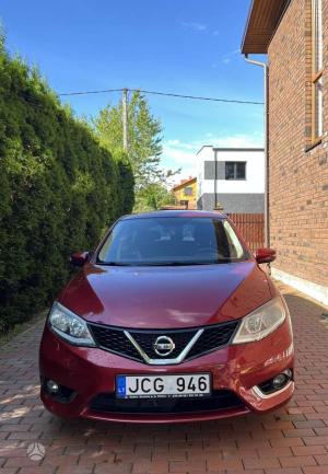 Red Nissan Pulsar 2016 in Vilnius, with an engine capacity of 1.20 L and mileage of 92 thousand km for 5400 €, photo 3 on AUTOMOTO.COM.LV