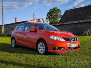 Sarkans Nissan Pulsar 2016 Rīga, ar dzinēja tilpumu 1.20 L un nobraukumu 243 tūkst. km par 4500 €, foto  vietnē AUTOMOTO.COM.LV