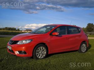 Sarkans Nissan Pulsar 2016 Rīga, ar dzinēja tilpumu 1.20 L un nobraukumu 243 tūkst. km par 4500 €, foto 3 vietnē AUTOMOTO.COM.LV