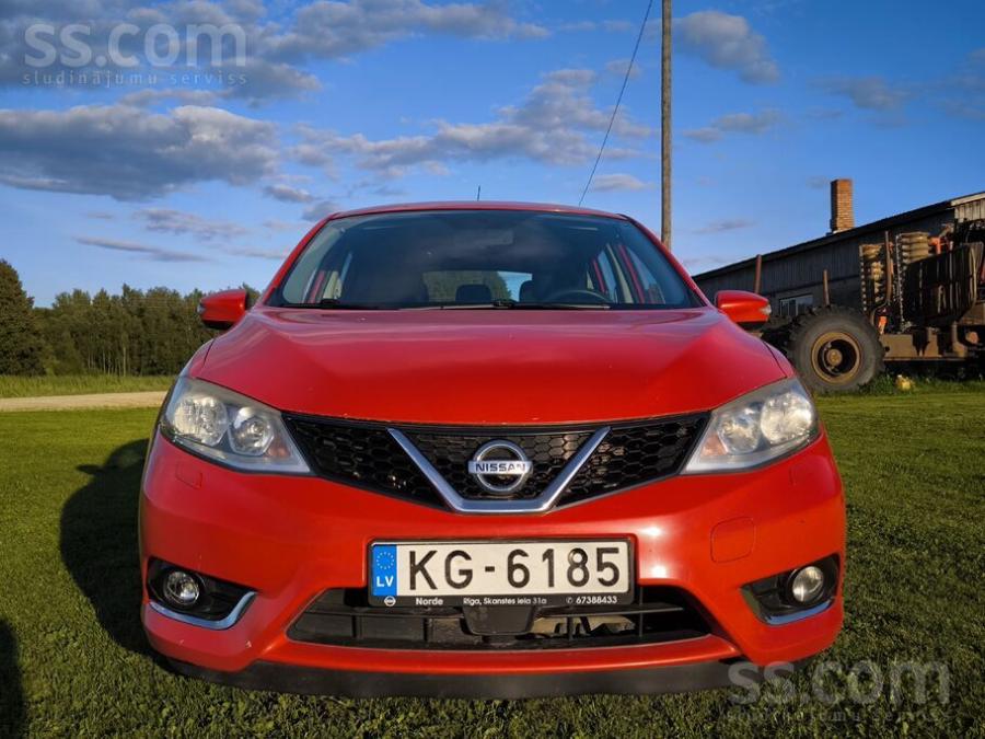 Sarkans Nissan Pulsar 2016 Rīga, ar dzinēja tilpumu 1.20 L un nobraukumu 243 tūkst. km par 4500 €, foto 4 vietnē AUTOMOTO.COM.LV