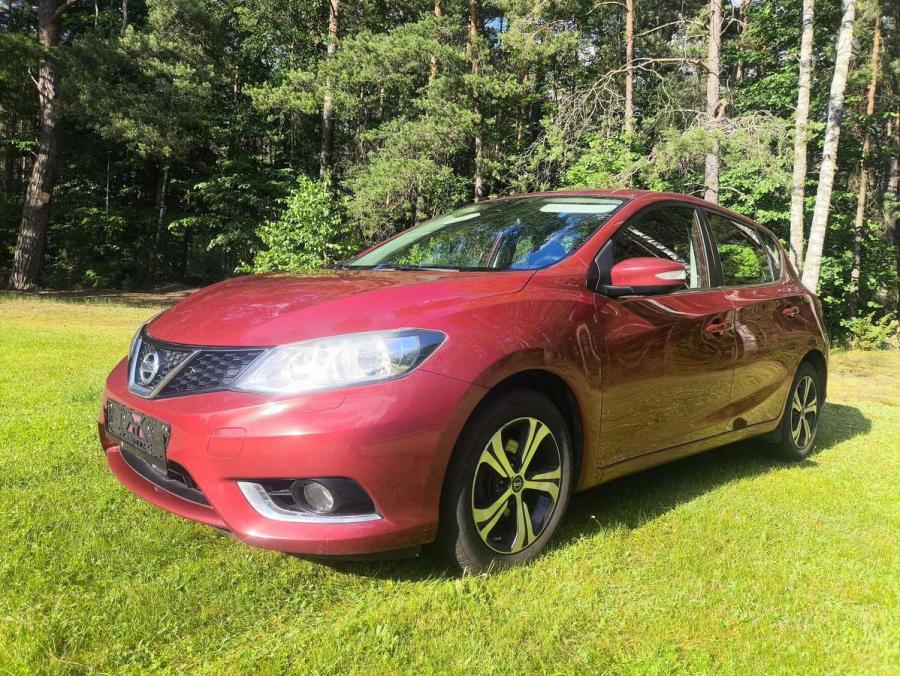 Sarkans Nissan Pulsar 2017 Viļņa, ar dzinēja tilpumu 1.20 L un nobraukumu 148 tūkst. km par 6200 €, foto 3 vietnē AUTOMOTO.COM.LV