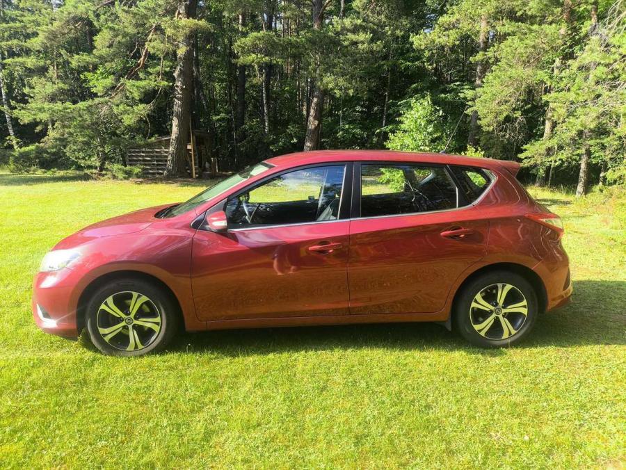 Sarkans Nissan Pulsar 2017 Viļņa, ar dzinēja tilpumu 1.20 L un nobraukumu 148 tūkst. km par 6200 €, foto 5 vietnē AUTOMOTO.COM.LV