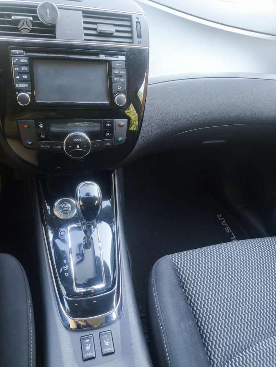 Sarkans Nissan Pulsar 2017 Viļņa, ar dzinēja tilpumu 1.20 L un nobraukumu 148 tūkst. km par 6200 €, foto 17 vietnē AUTOMOTO.COM.LV
