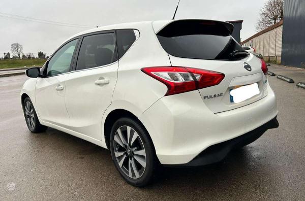 White Nissan Pulsar 2014 in Taurage, with an engine capacity of 1.46 L and mileage of 224 thousand km for 4500 €, photo 3 on AUTOMOTO.COM.LV