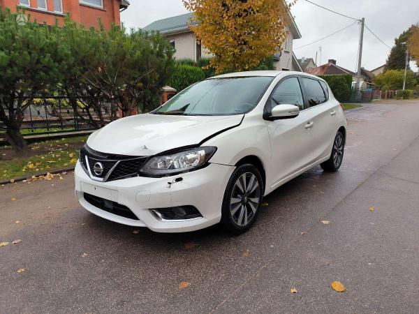 Balts Nissan Pulsar 2015 Šauļi, ar dzinēja tilpumu 1.20 L un nobraukumu 104 tūkst. km par 3100 €, foto 1 vietnē AUTOMOTO.COM.LV