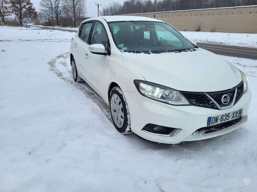 Balts Nissan Pulsar 2015 Kauņa, ar dzinēja tilpumu 1.46 L un nobraukumu 212 tūkst. km par 3200 €, foto 2 vietnē AUTOMOTO.COM.LV