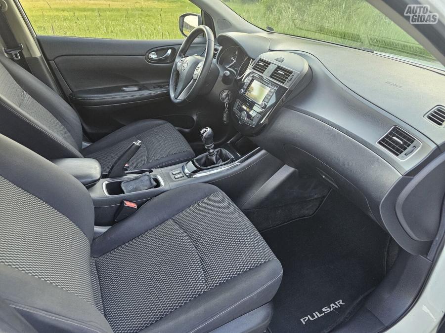 Balts Nissan Pulsar 2015 Viļņa, ar dzinēja tilpumu 1.50 L un nobraukumu 296 tūkst. km par 3500 €, foto 9 vietnē AUTOMOTO.COM.LV