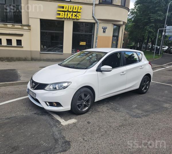 Balts Nissan Pulsar 2015 Rīga, ar dzinēja tilpumu 1.20 L un nobraukumu 90 tūkst. km par 5700 €, foto 1 vietnē AUTOMOTO.COM.LV