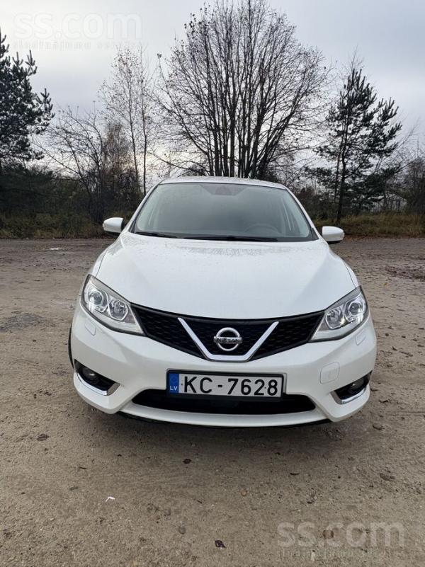White Nissan Pulsar 2015 in Riga, with an engine capacity of 1.20 L and mileage of 133 thousand km for 7000 €, photo 1 on AUTOMOTO.COM.LV