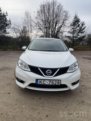 Balts Nissan Pulsar 2015 Rīga, ar dzinēja tilpumu 1.20 L un nobraukumu 133 tūkst. km par 7000 €, foto  vietnē AUTOMOTO.COM.LV