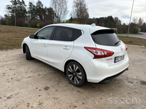 White Nissan Pulsar 2015 in Riga, with an engine capacity of 1.20 L and mileage of 133 thousand km for 7000 €, photo 2 on AUTOMOTO.COM.LV