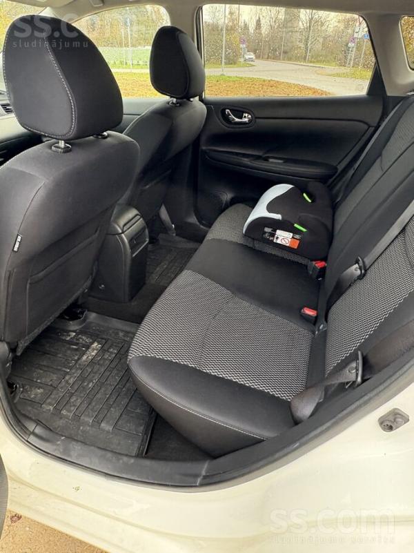 White Nissan Pulsar 2015 in Riga, with an engine capacity of 1.20 L and mileage of 133 thousand km for 7000 €, photo 8 on AUTOMOTO.COM.LV