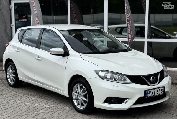 White Nissan Pulsar 2015 in Radviliskis, with an engine capacity of 1.50 L and mileage of 247 thousand km for 5150 €, photo 4 on AUTOMOTO.COM.LV