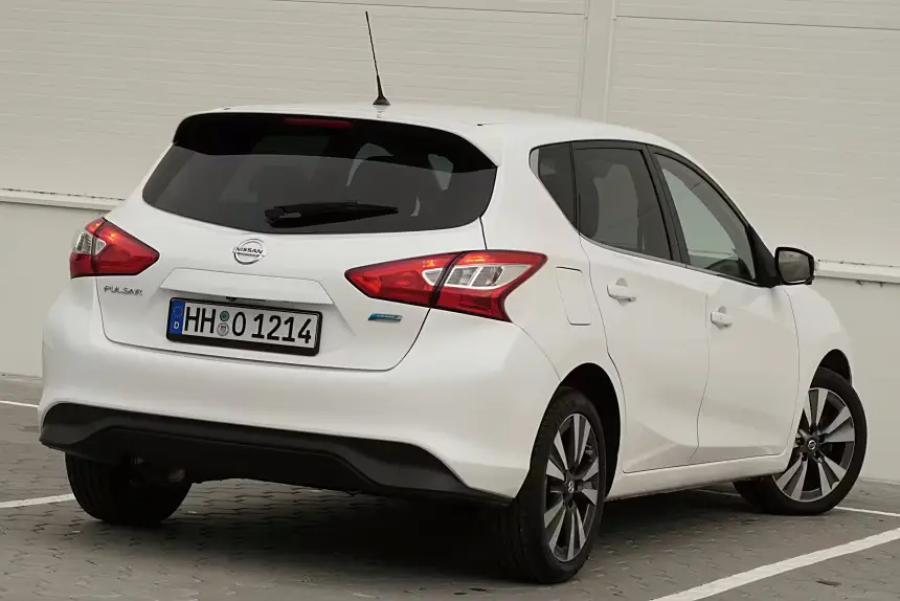 Balts Nissan Pulsar 2015 Rīga, ar dzinēja tilpumu 1.50 L un nobraukumu 158 tūkst. km par 7700 €, foto 9 vietnē AUTOMOTO.COM.LV