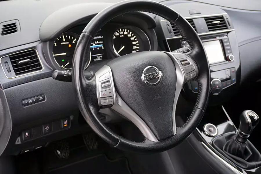 Balts Nissan Pulsar 2015 Rīga, ar dzinēja tilpumu 1.50 L un nobraukumu 158 tūkst. km par 7700 €, foto 16 vietnē AUTOMOTO.COM.LV