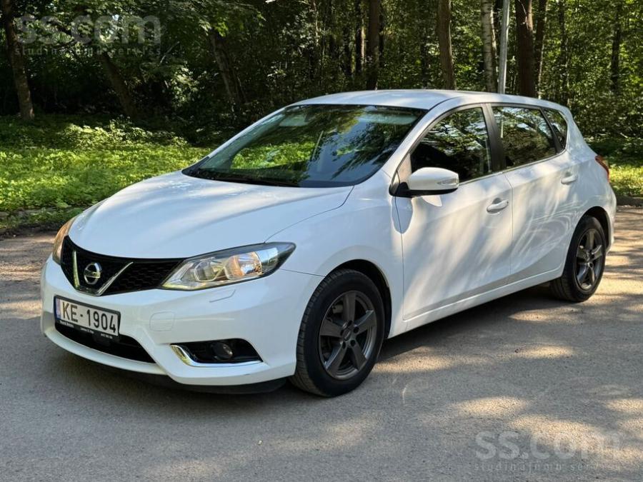 Balts Nissan Pulsar 2015 Rīga, ar dzinēja tilpumu 1.20 L un nobraukumu 0 tūkst. km par 5899 €, foto 1 vietnē AUTOMOTO.COM.LV