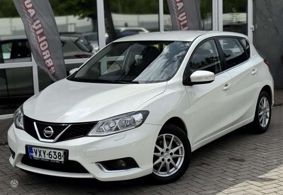 Balts Nissan Pulsar 2015 Radviliškis, ar dzinēja tilpumu 1.50 L un nobraukumu 247 tūkst. km par 5150 €, foto 1 vietnē AUTOMOTO.COM.LV