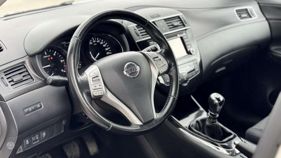 Balts Nissan Pulsar 2015 Radviliškis, ar dzinēja tilpumu 1.50 L un nobraukumu 247 tūkst. km par 5150 €, foto 17 vietnē AUTOMOTO.COM.LV