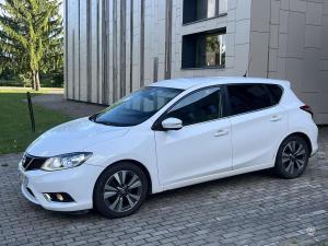 White Nissan Pulsar 2015 in Taurage, with an engine capacity of 1.50 L and mileage of 208 thousand km for 3700 €, photo 3 on AUTOMOTO.COM.LV