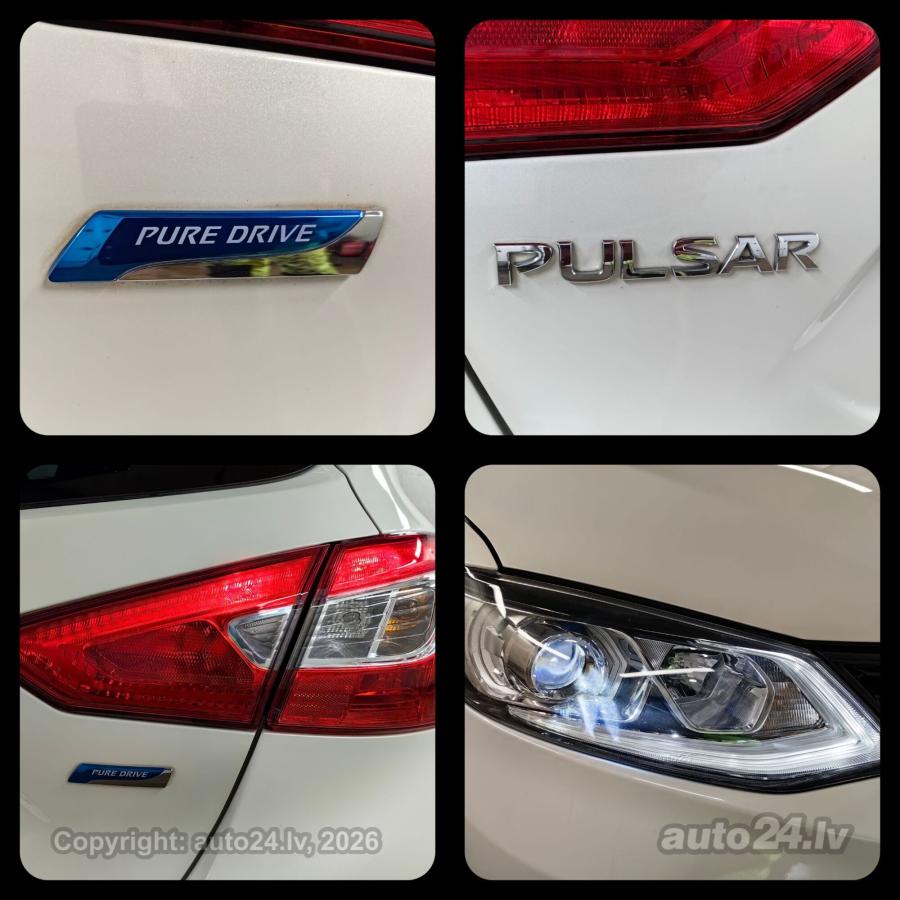 Balts Nissan Pulsar 2015 Viljandi, ar dzinēja tilpumu 1.50 L un nobraukumu 156 tūkst. km par 5990 €, foto 22 vietnē AUTOMOTO.COM.LV